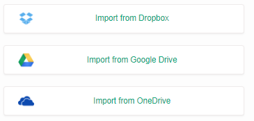 Step 1 Upload documents
