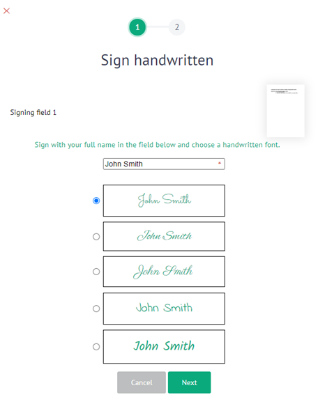 How do I sign a document step-by-step? (Signers)